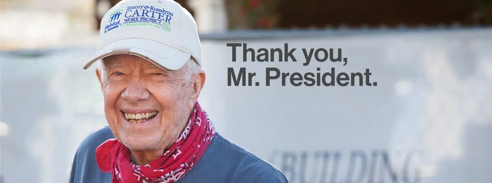 Remembering President Carter — Habitat for Humanity Capital District