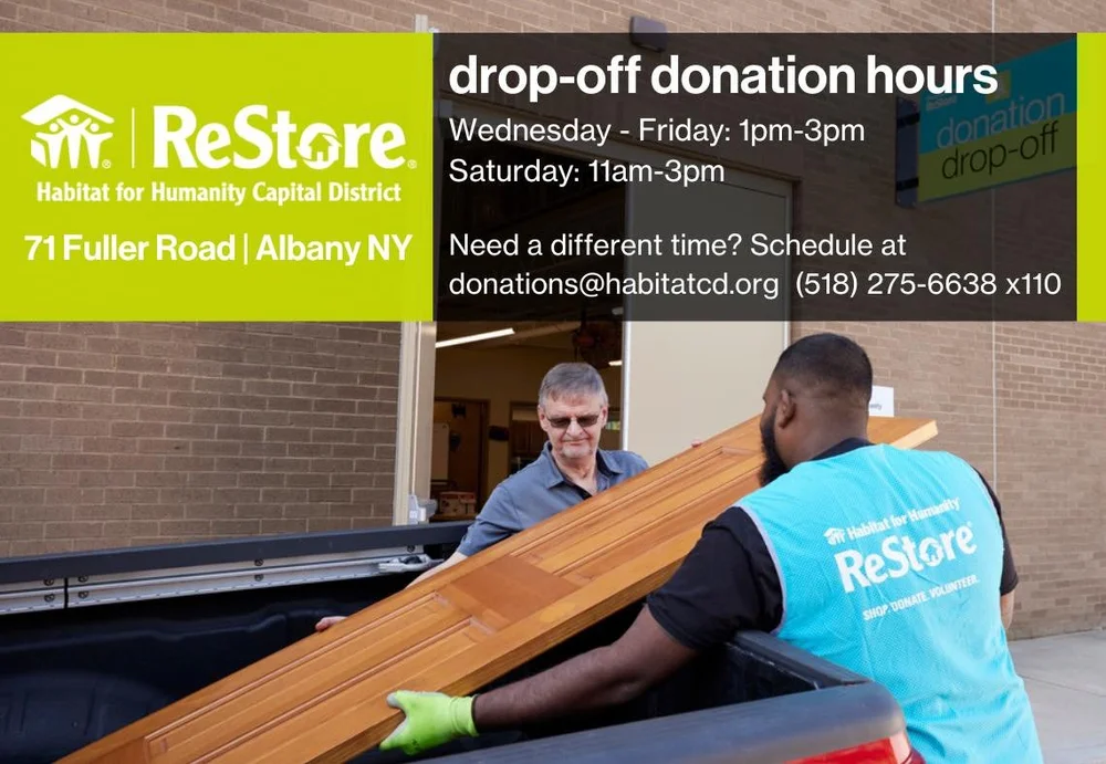 Donate to the ReStore — Habitat for Humanity Capital District