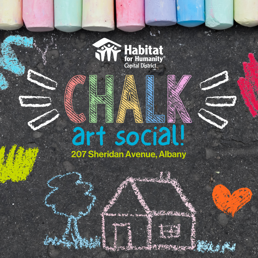 Chalk Art Social! — Habitat for Humanity Capital District
