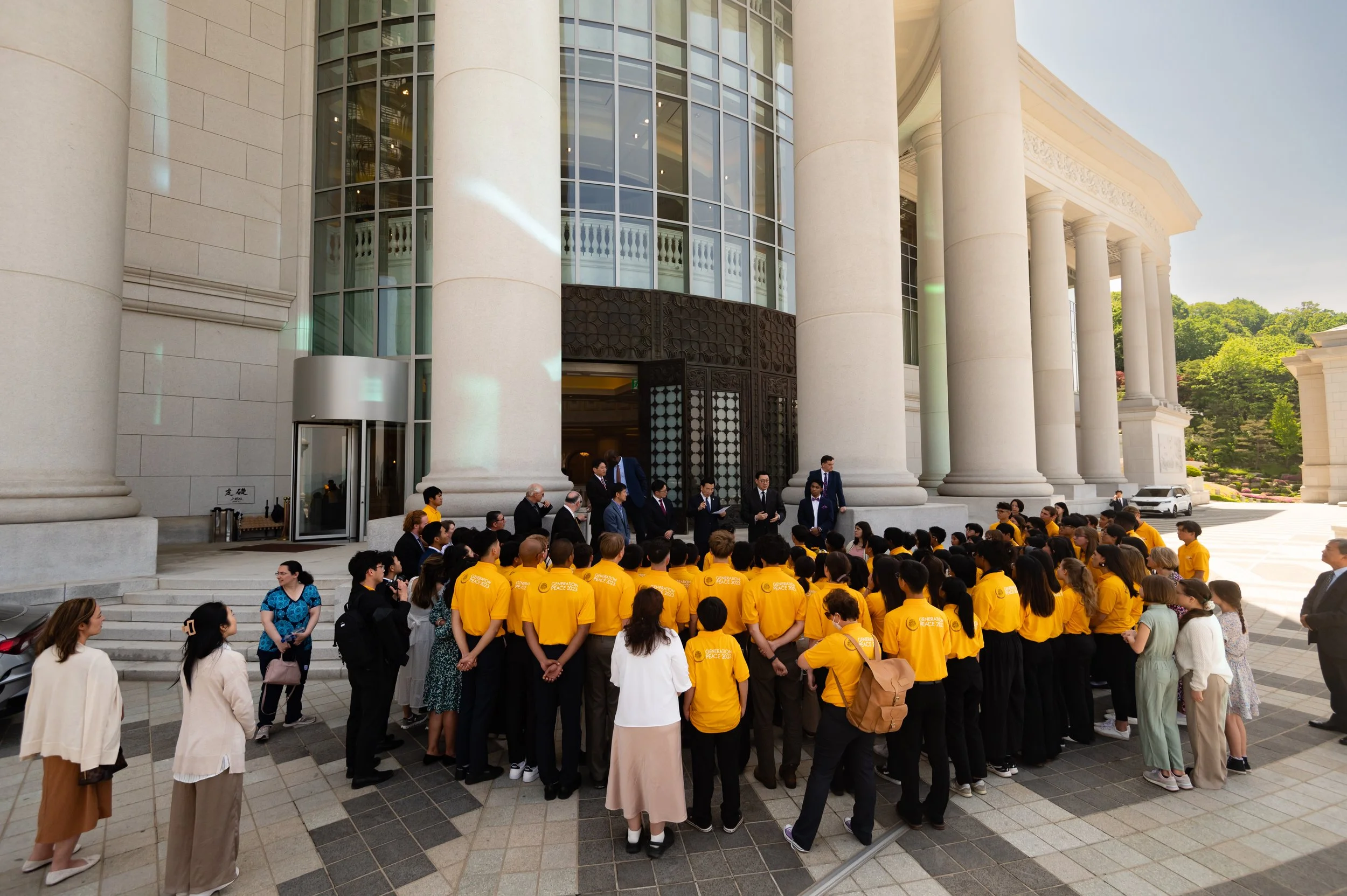 Meeting with Mother Moon — Generation Peace Academy