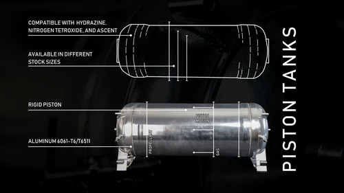 Agile announces zero-slosh piston tanks for storable propellants ...