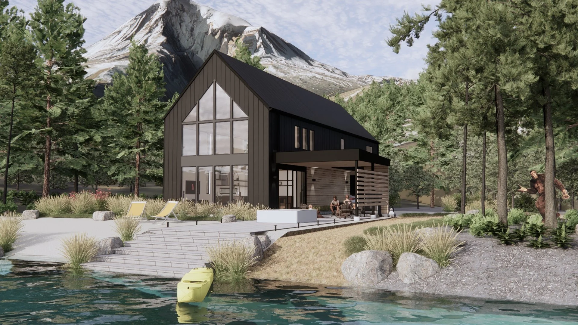 Packwood Cabin || New Construction — Floisand Studio Architects