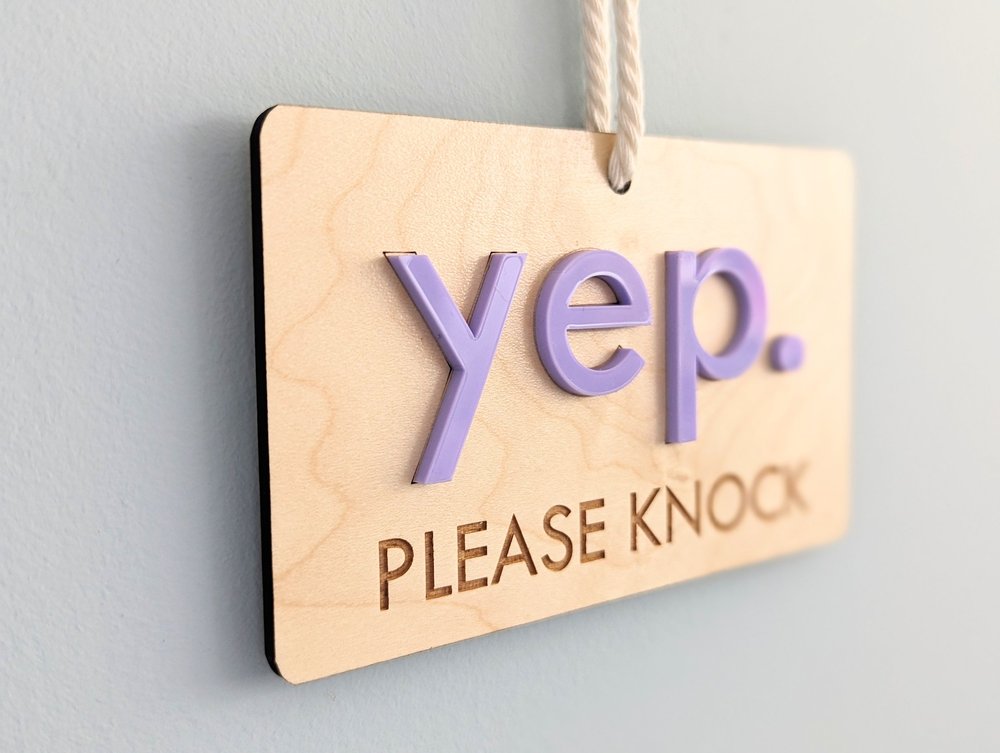 Stables sign door oak wood — Chikaishop
