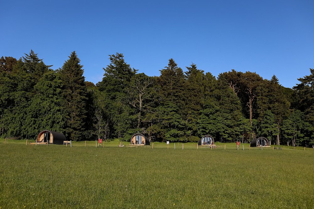 Eco holiday cabins, Scottish Borders, cycle & dog friendly ...