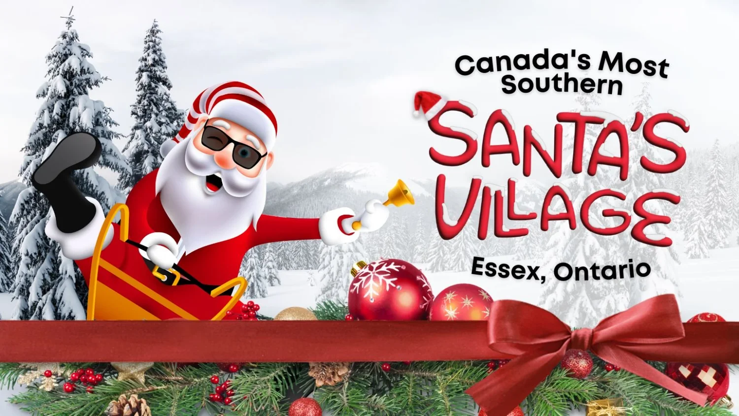 Canada's Most Southern Santa's Village & Market Essex Ontario Canada