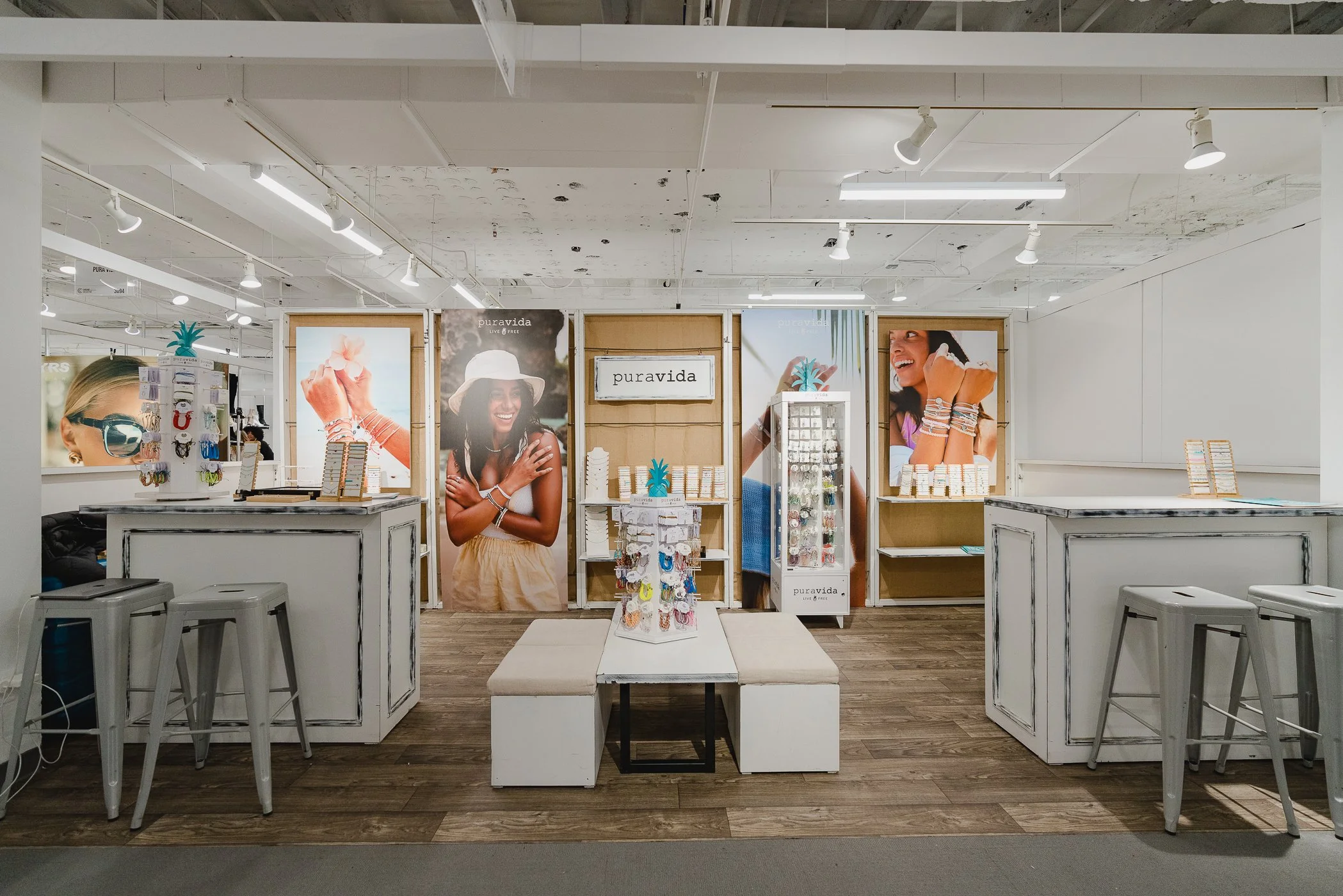 Booth Set Up Samples — Chicago Collective Women's Edition