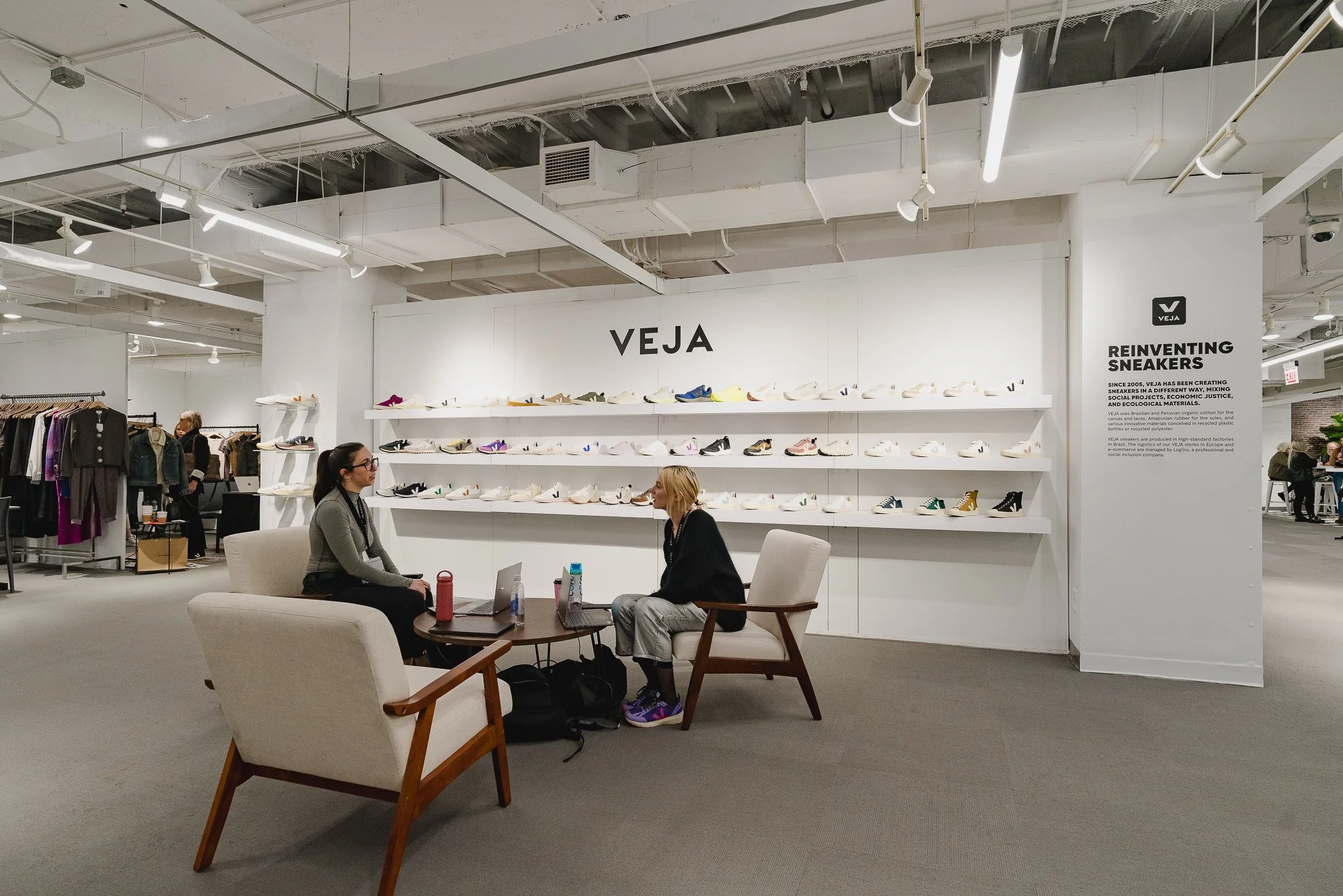 Booth Set Up Samples — Chicago Collective Women's Edition