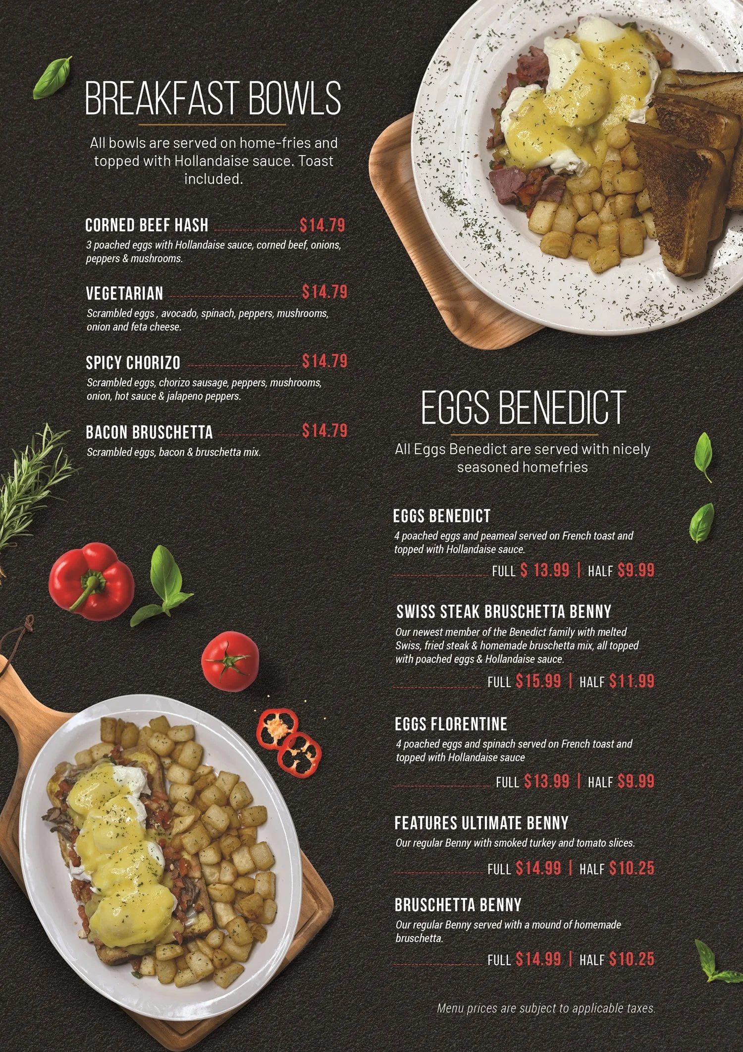 Menu — Features of Stratford