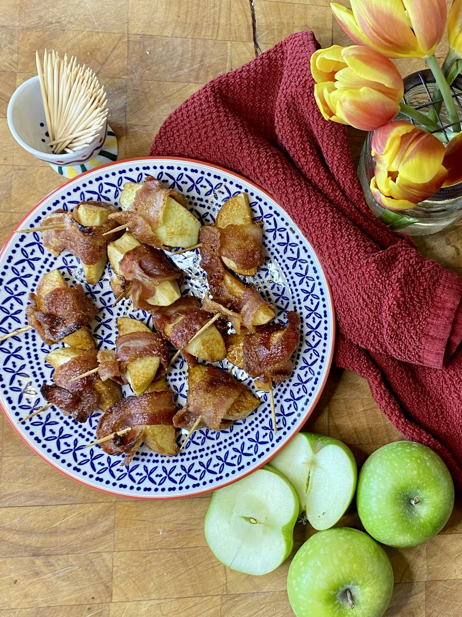 Apple Bacon Bites