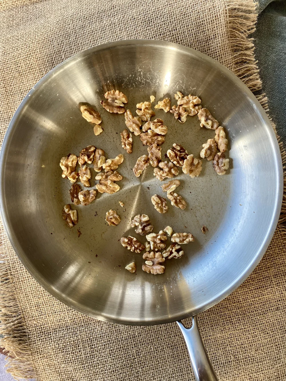 Pan Roasted Walnuts