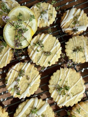 Thyme Lemon Cookies
