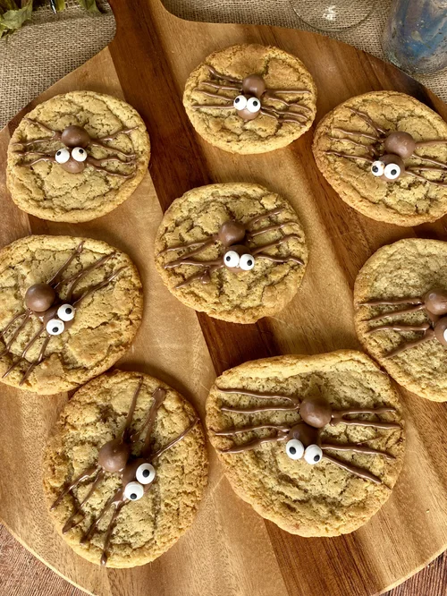 Brown Sugar Spider Cookies