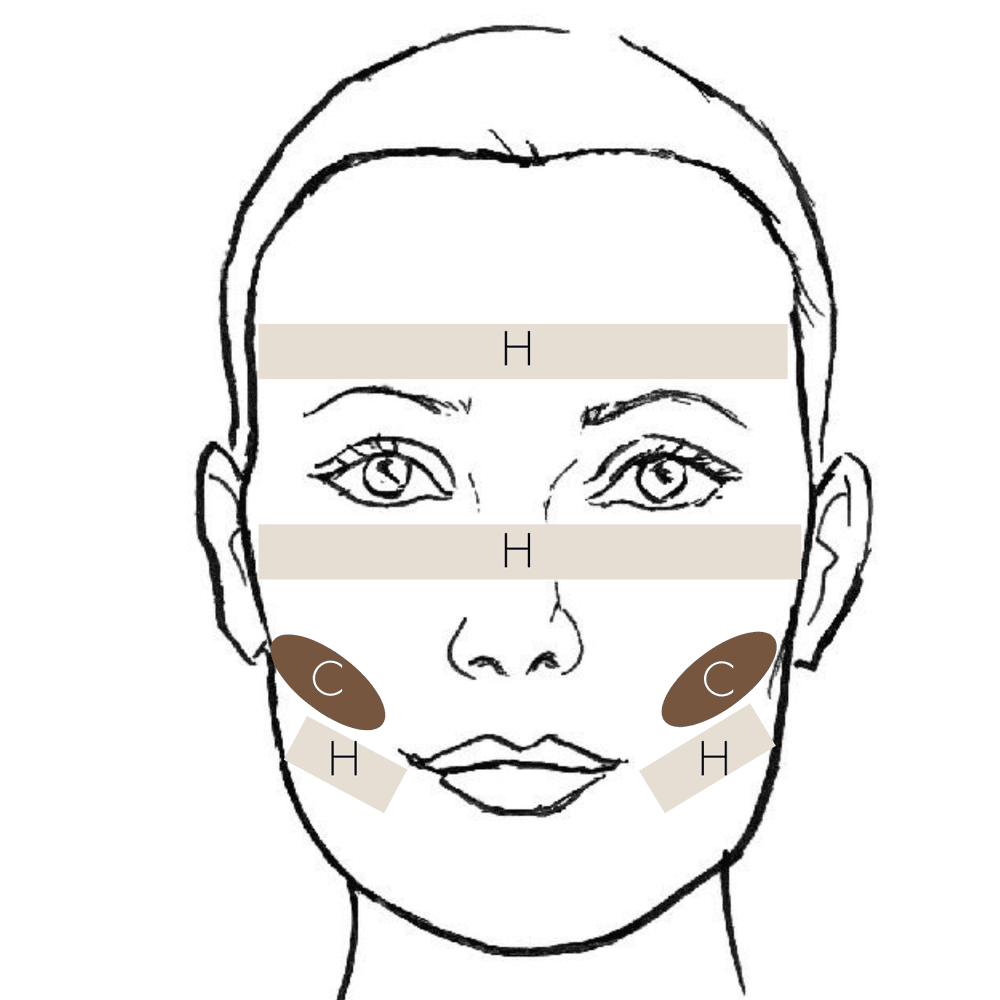 Corrective Makeup For Diffe Face Shapes | Saubhaya Makeup