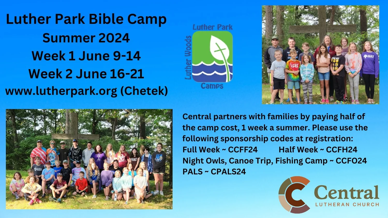 Students — Central Lutheran Church - Chippewa Falls, Wisconsin