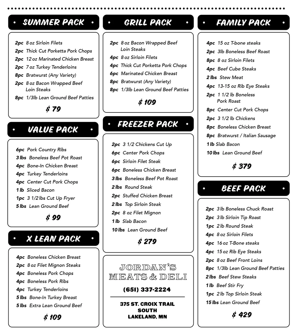 General 1 — Jordan Meats