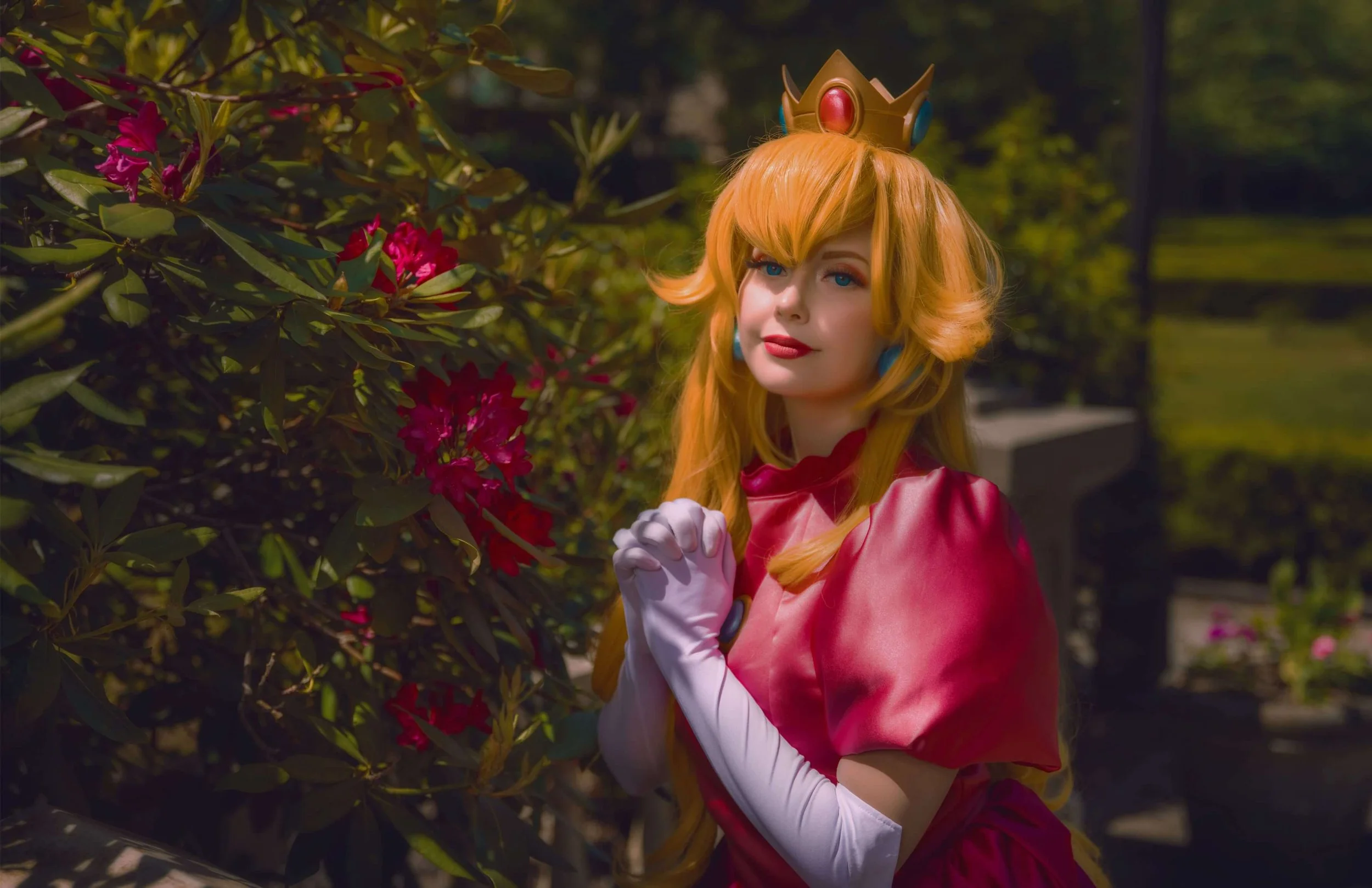 Princess Peach Makeup Tutorial | Queen Amy Dala Cosplay