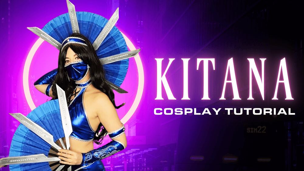 Cosplay Upgrade Tutorial Princess Kitana Mortal Kombat Queen Amy
