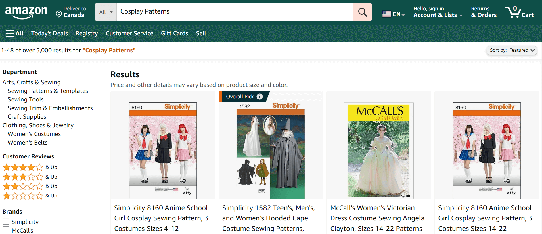 Cosplay Sewing Patterns: Where to Find The BEST Ones Online | Queen Amy ...