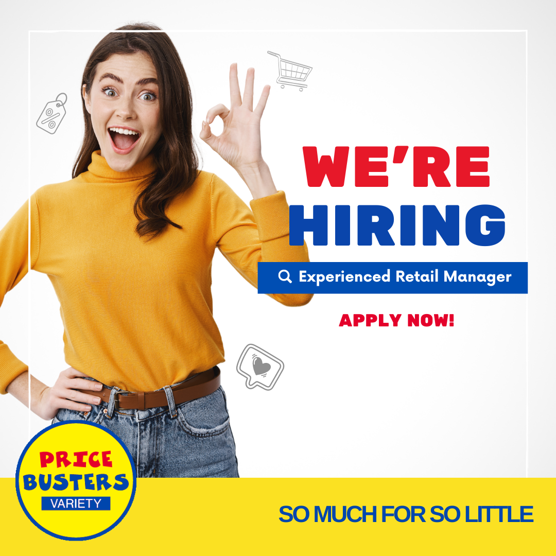 Careers at Price Busters Variety - Price Busters Variety