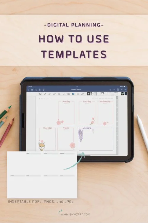 How to Use Digital Templates — EnvizArt