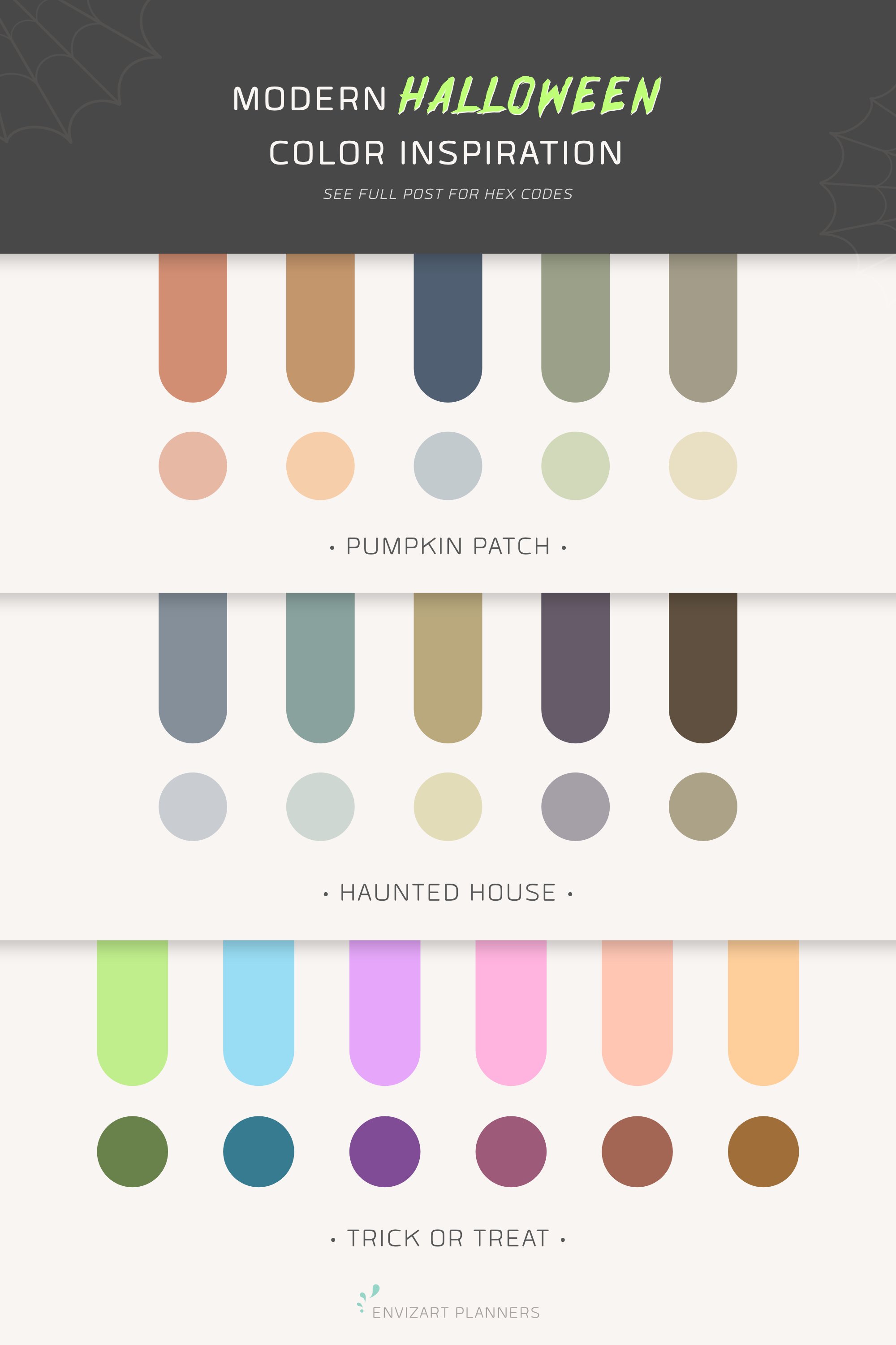 Halloween Color Inspiration — EnvizArt