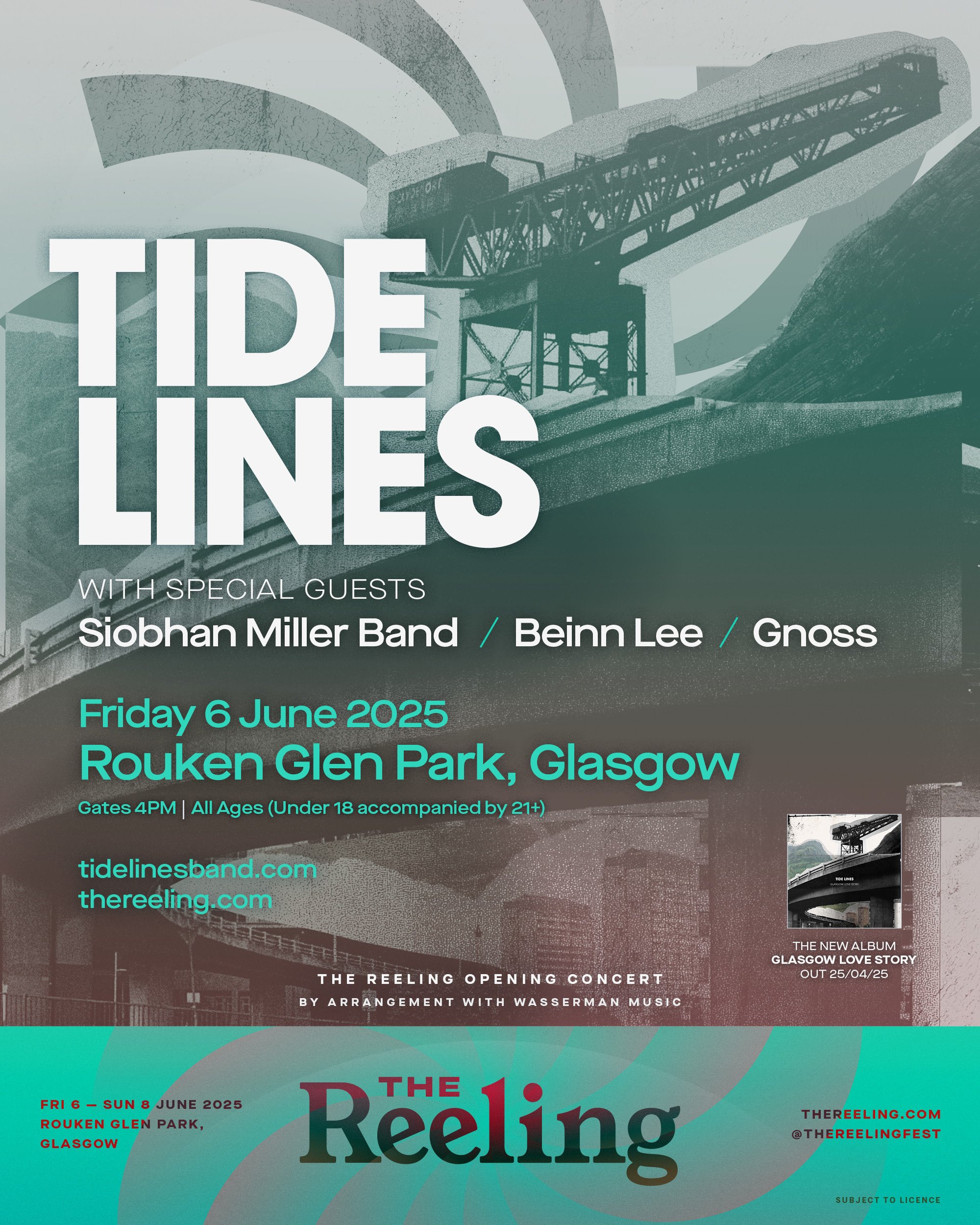 Our 2025 lineup — The Reeling Festival, Rouken Glen Park, Glasgow
