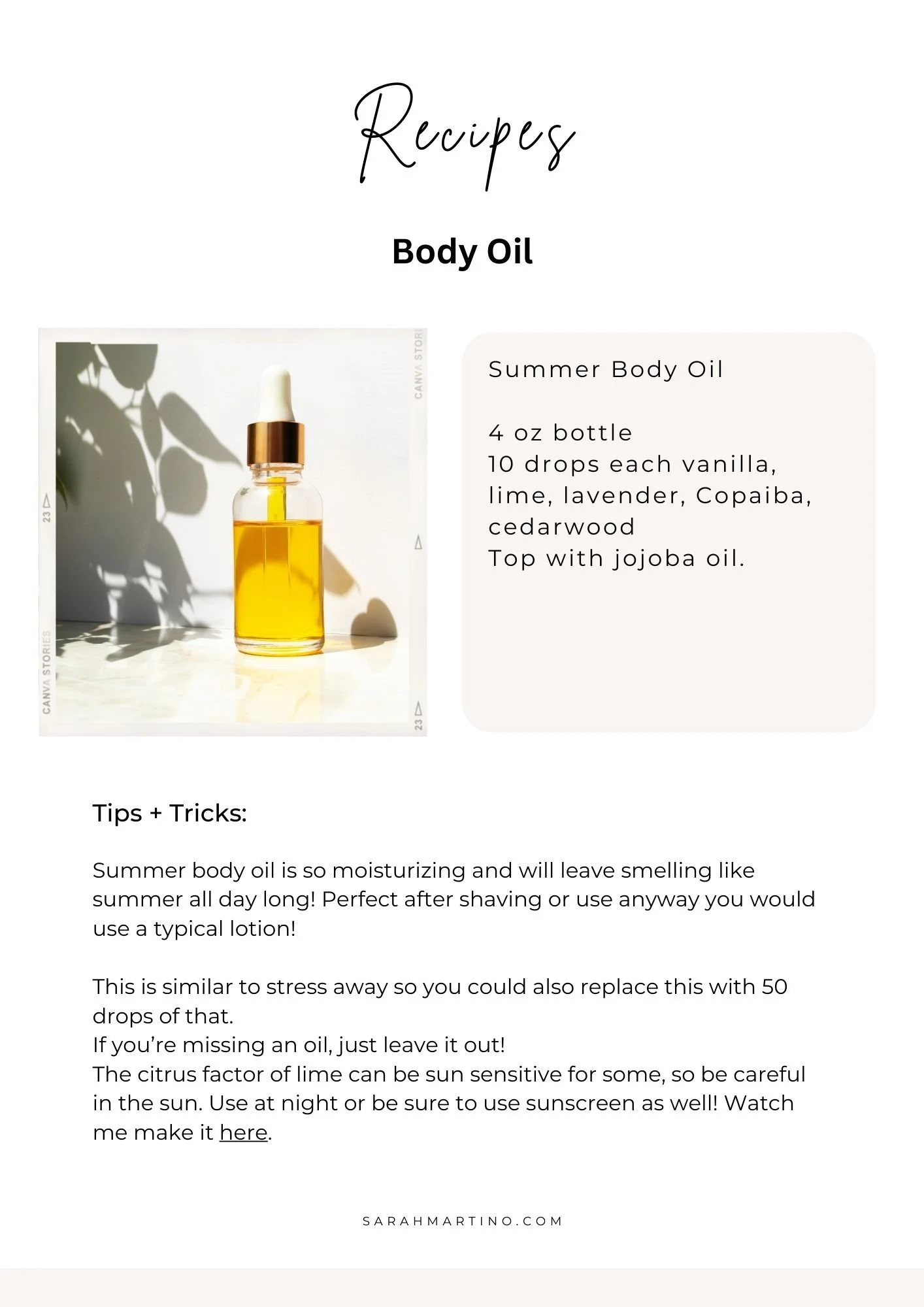 Shaving Tips and DIYs For Summer — Sarah Martino