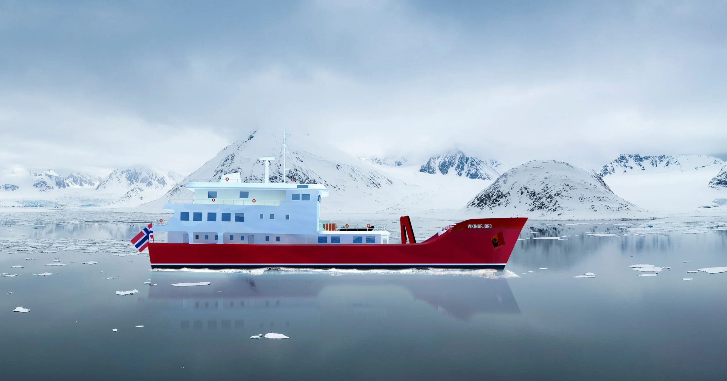 MV Vikingfjord - Polar Expedition Vessel for 12 Guests