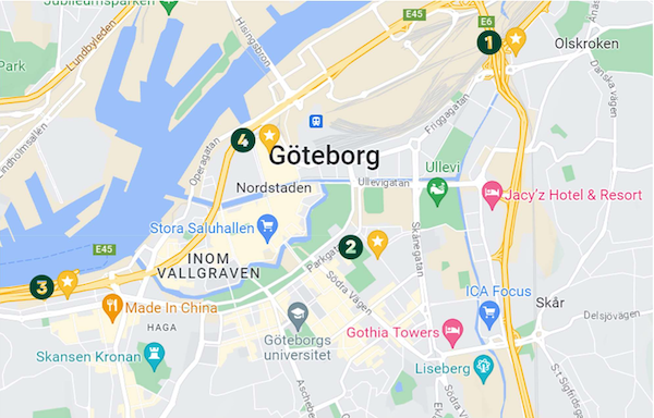 GoCiklo Swap Station in Gothenburg Sweden — GoCiklo