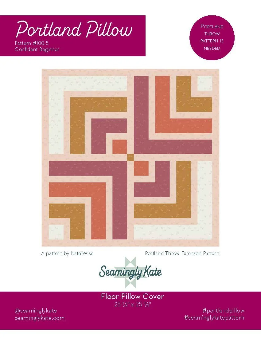 Free Positively Scrappy Quilt Block Pattern (PDF) | Seamingly Kate ...