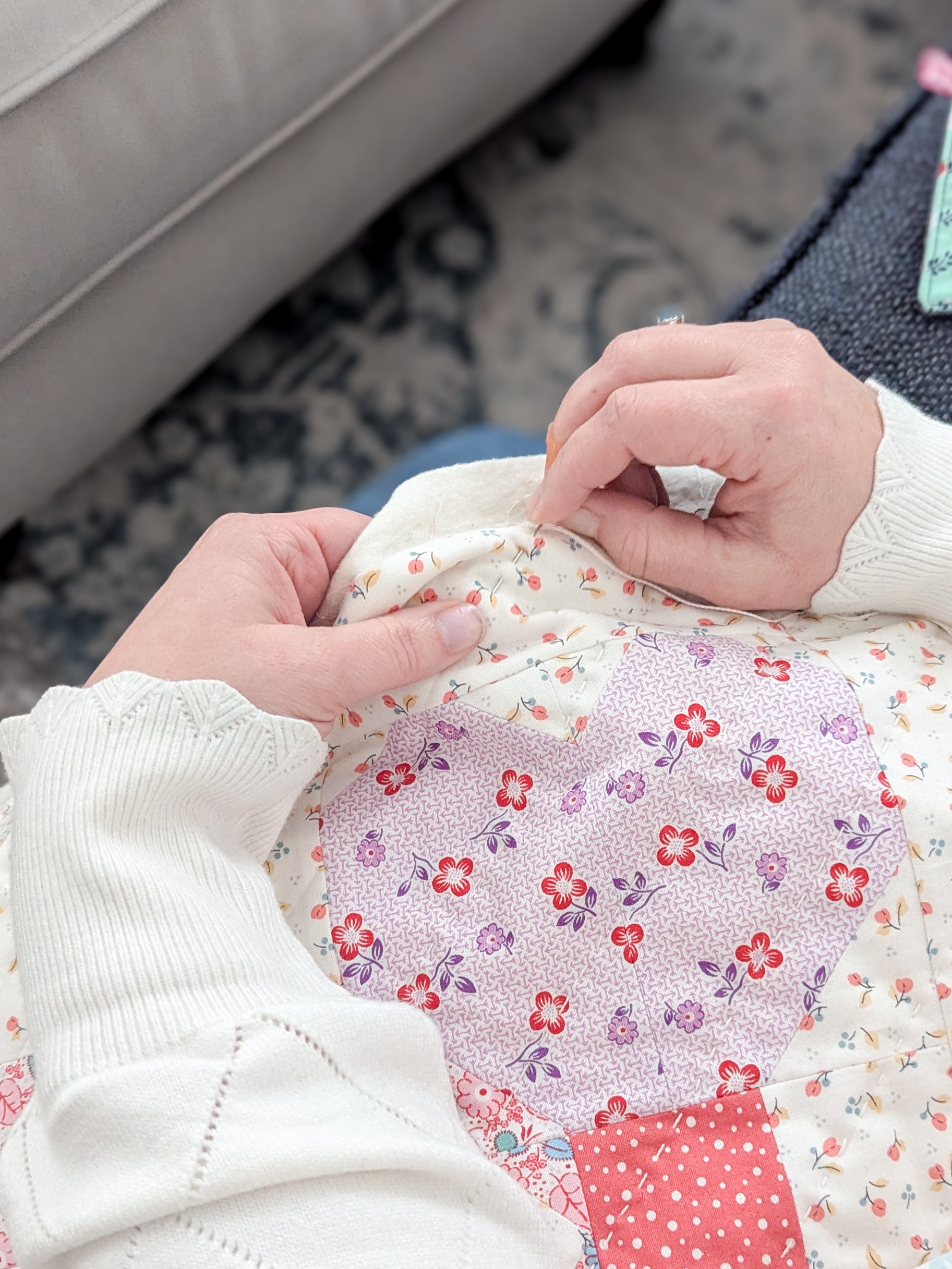 Lewiston Modern FQ Quilt Pattern (Digital PDF) | Seamingly Kate ...