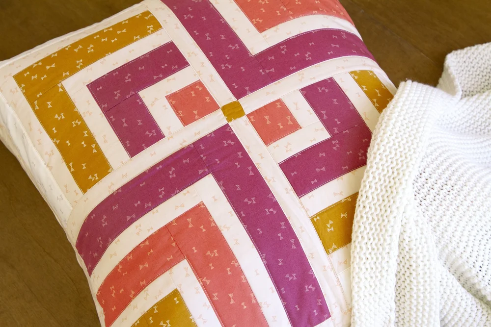 Limington Modern Trip Around the World Quilt Pattern (PDF) | Seamingly ...