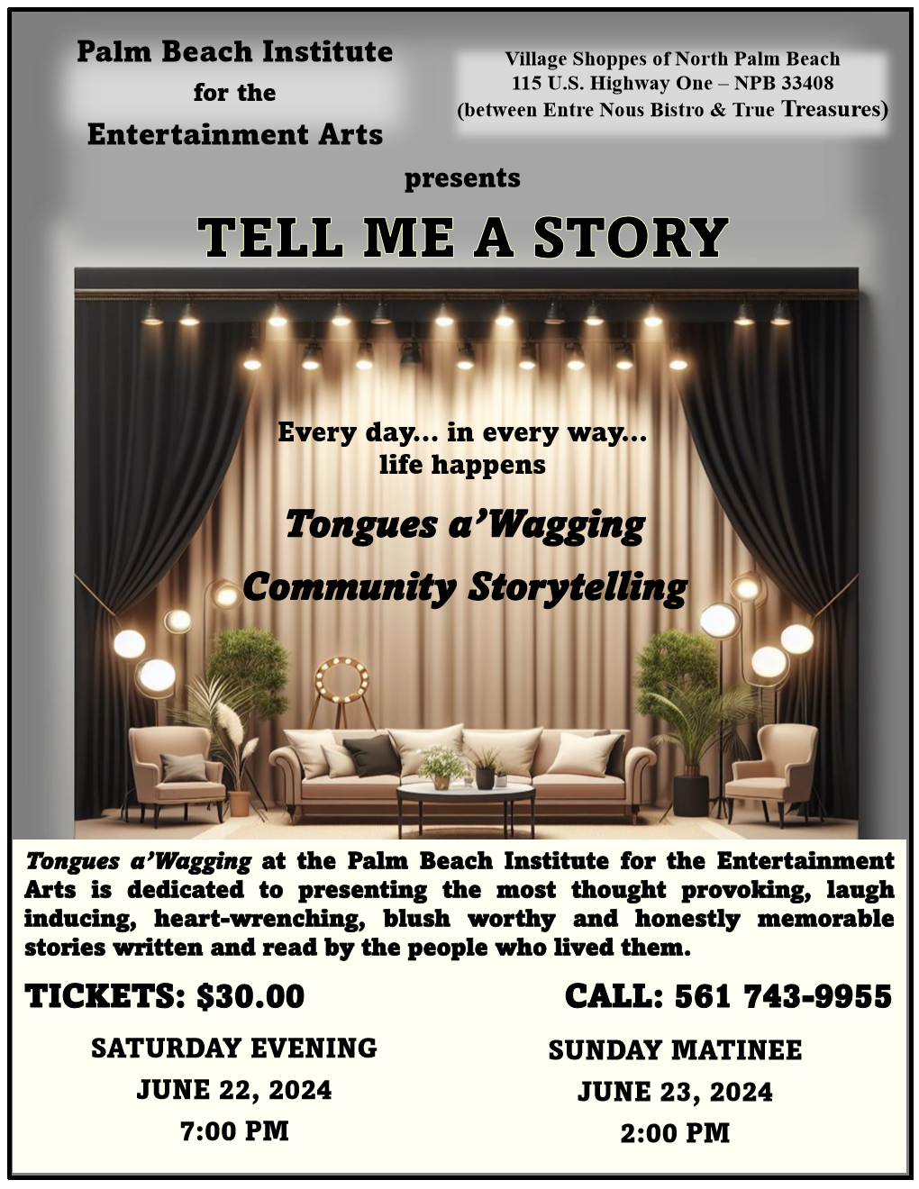 Gallery 1 — Palm Beach Institute for the Entertainment Arts