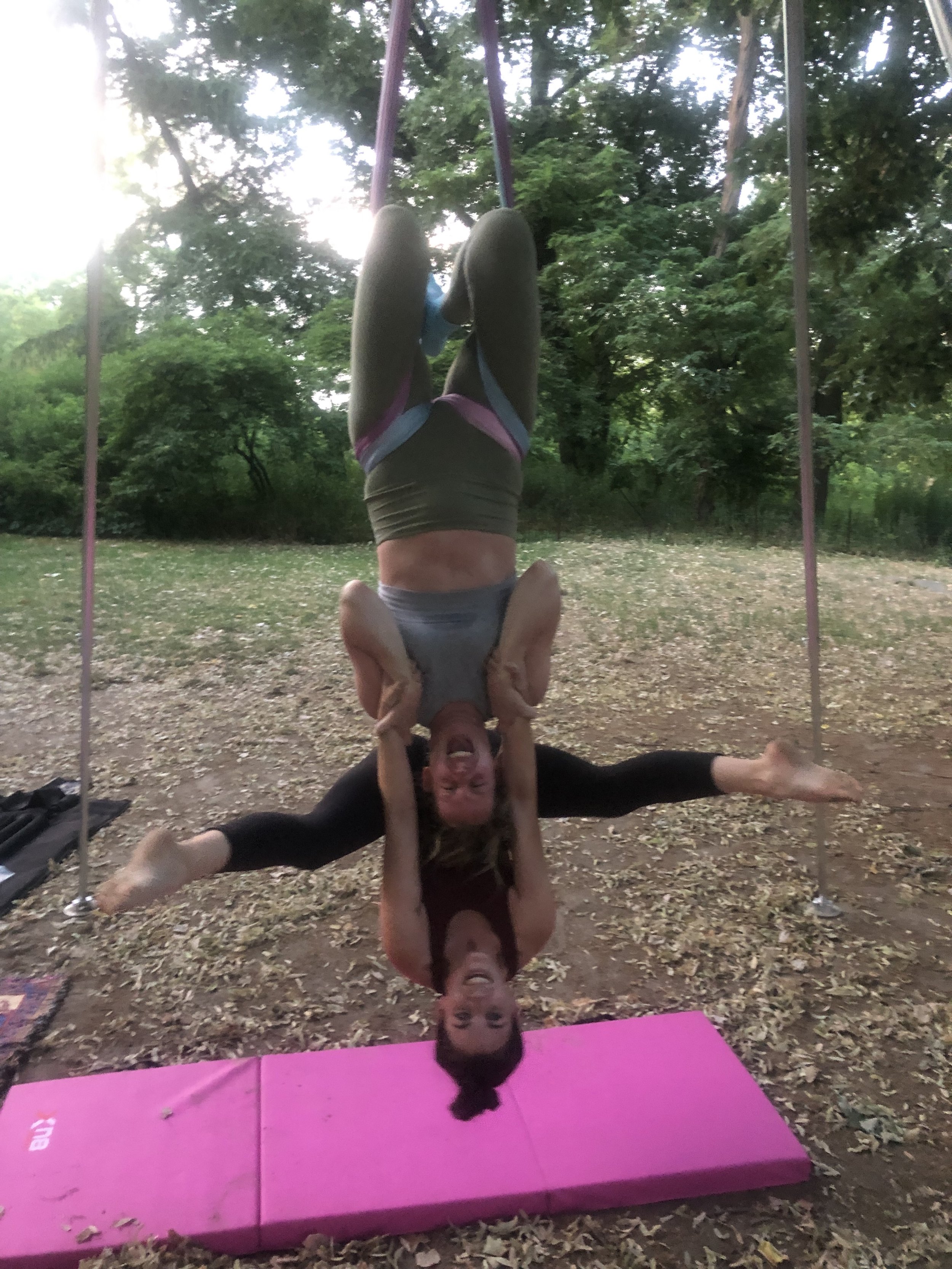 Aerial Barbie Yoga Home