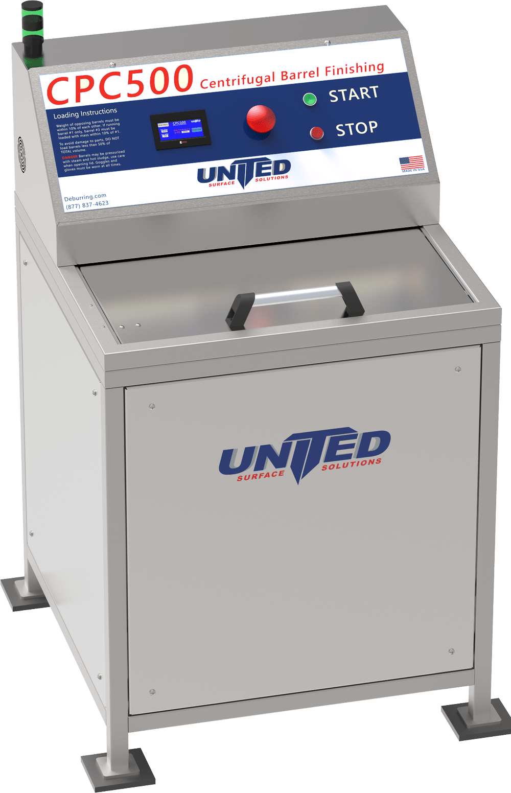 CPC500 Deburring Machine — Deburring from United Surface Solutions