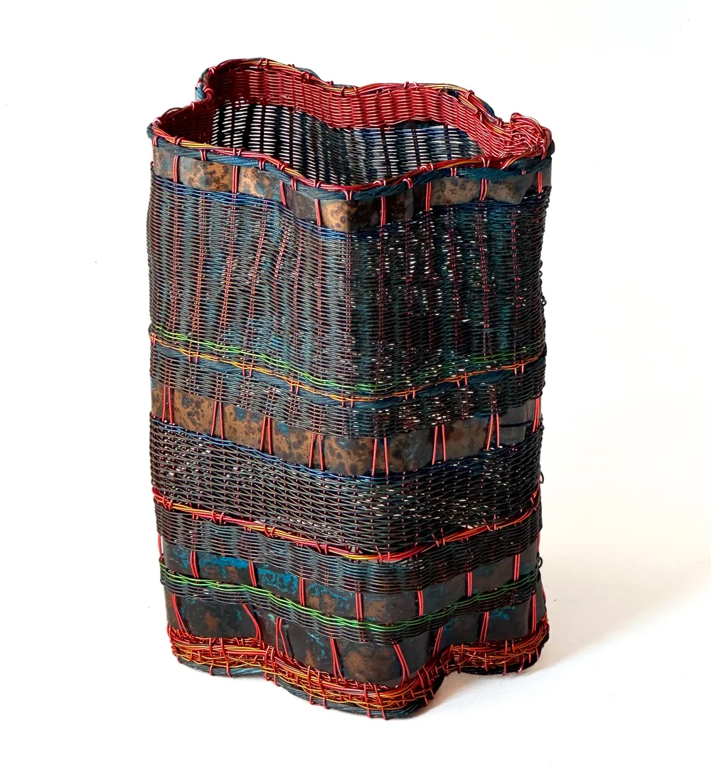 Vessels & Baskets — Frances Solar Metal Artist
