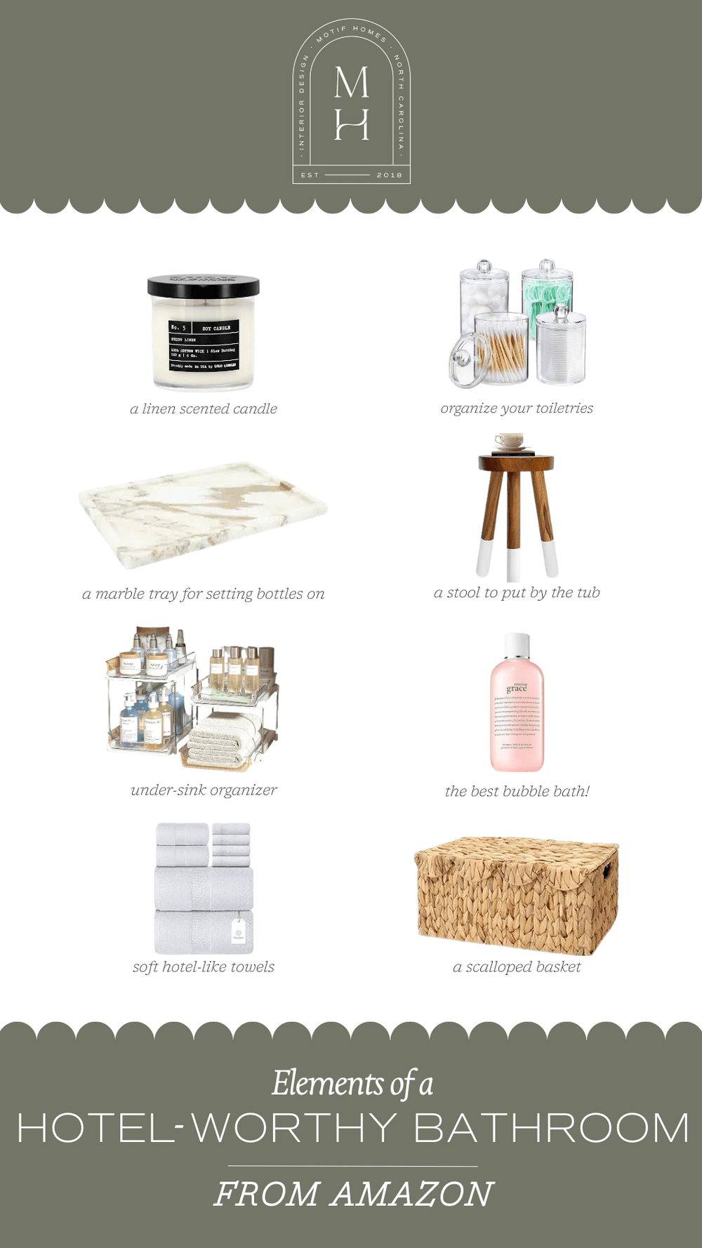 DESIGNER APPROVED - ELEMENTS OF A HOTEL WORTHY BATHROOM — Motif Homes ...