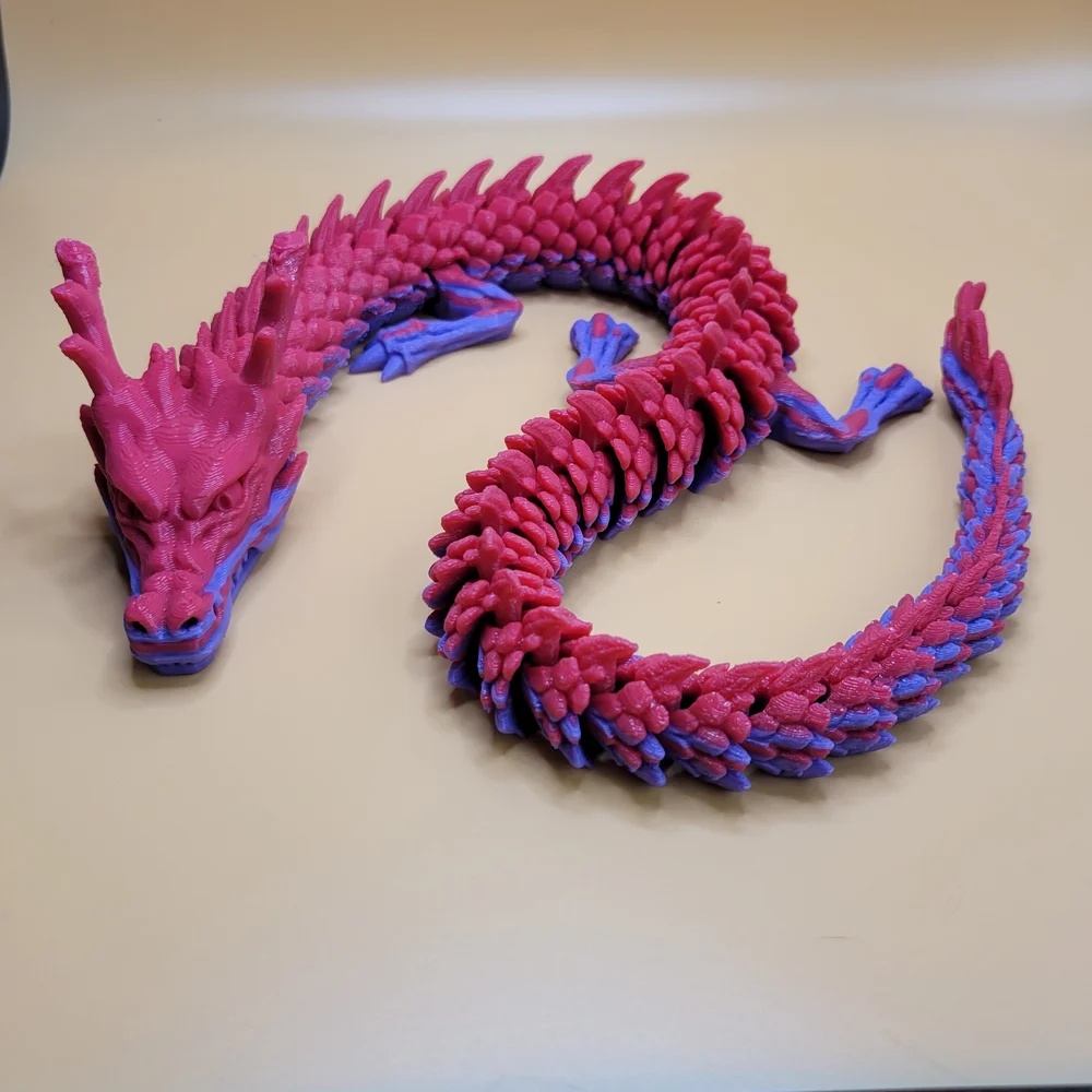 3d Origami Chinese Dragon