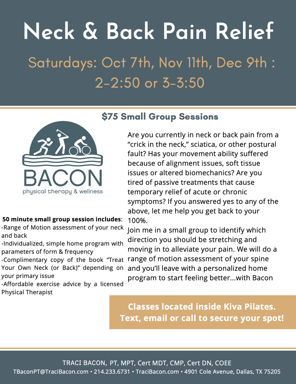 Traci Bacon Physical Therapy & Wellness