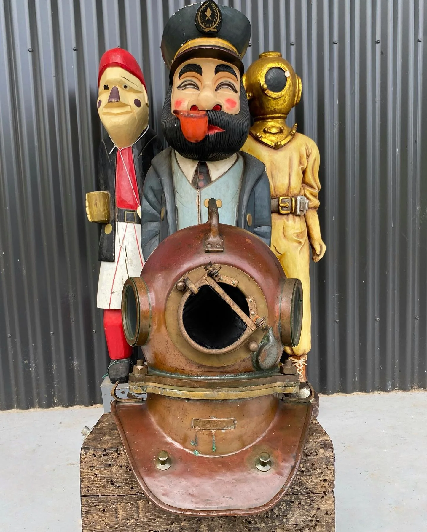 U.S.S.R / C.C.C.P - Helium Diving Helmet — Bottom of the Harbour Antiques