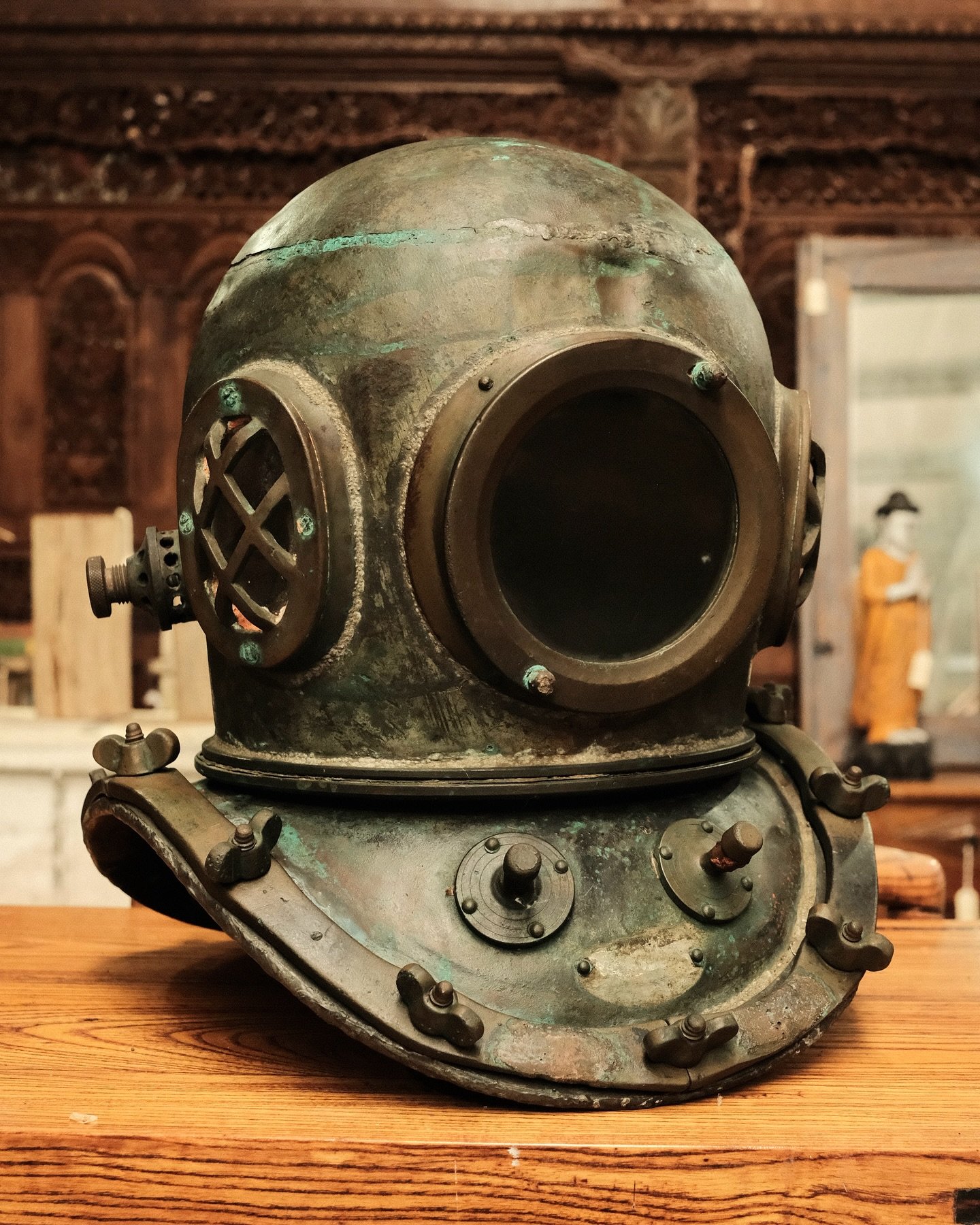 Tung Feng - Diving Helmet — Bottom of the Harbour Antiques