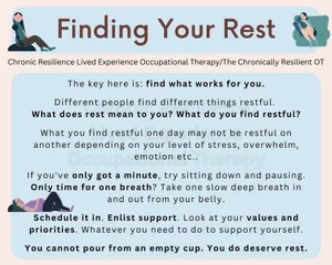 Different Kinds of Rest — Chronic Resilience OT