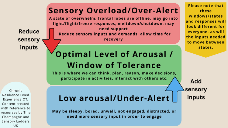 Sensory Processing Systems and Patterns — Chronic Resilience