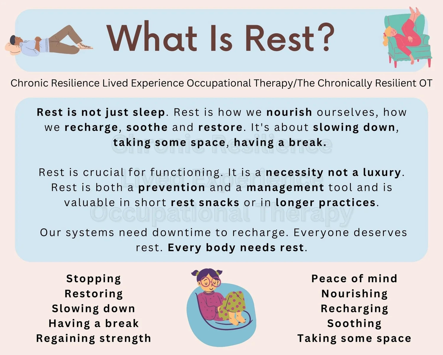 Different Kinds of Rest — Chronic Resilience