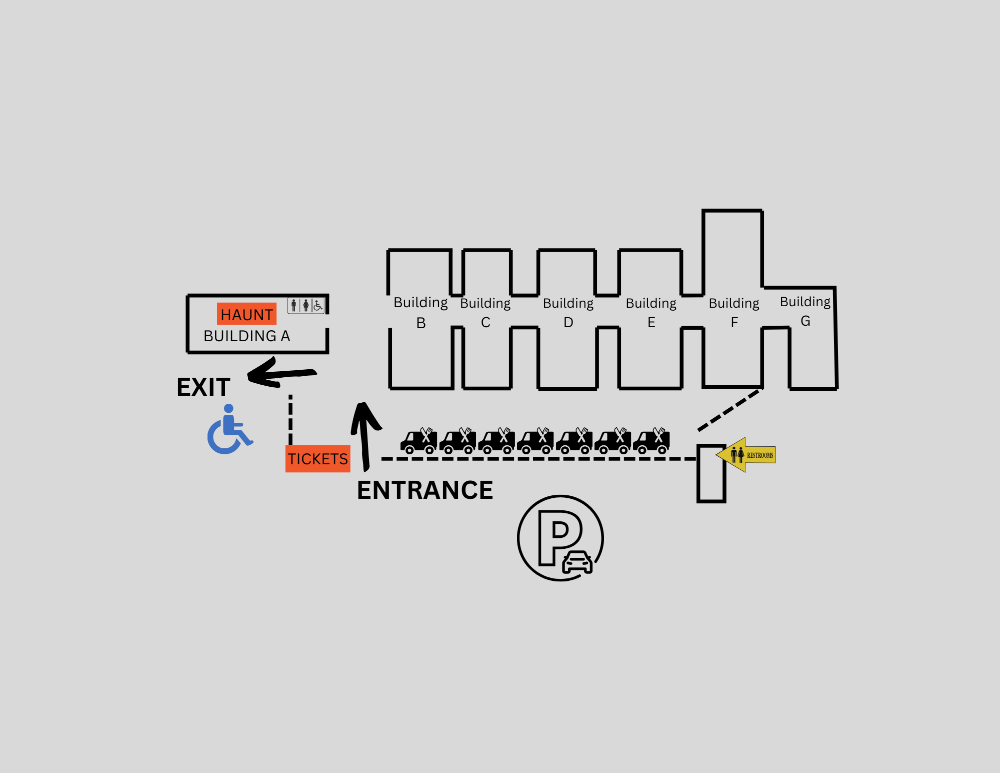 EVENT MAP — Halfway To Halloween Expo