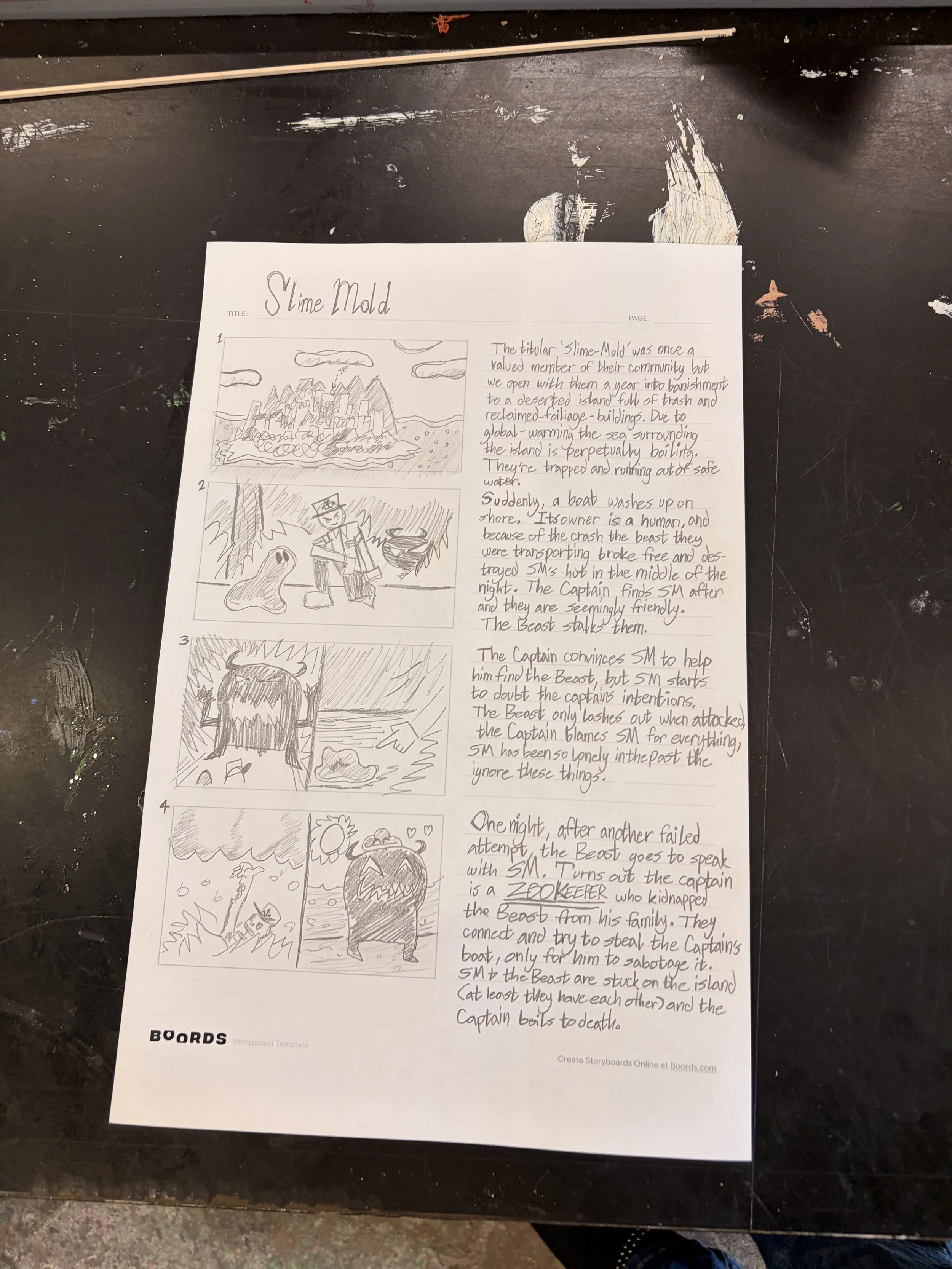 Exquisite Corpse Puppet Show Development — Visionaries + Voices