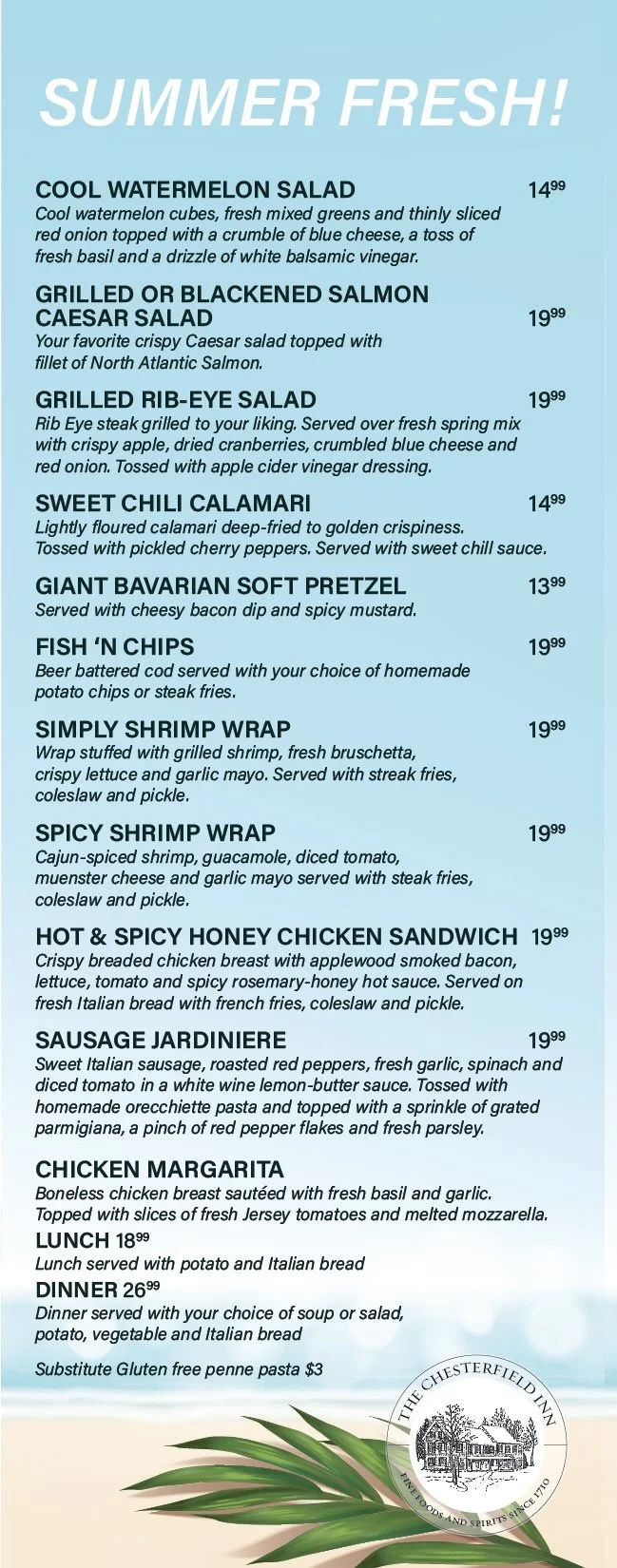 Events — The Chesterfield Inn
