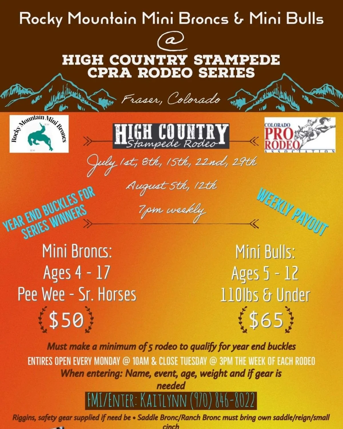 High Country Stampede Rodeo