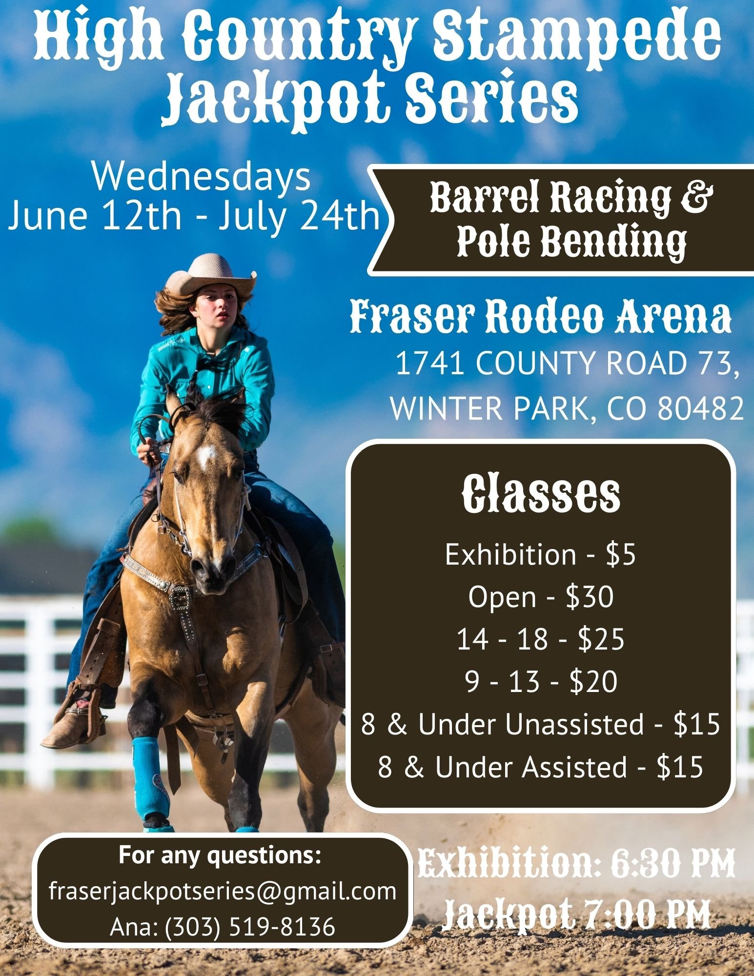 Jackpot Info — High Country Stampede Rodeo