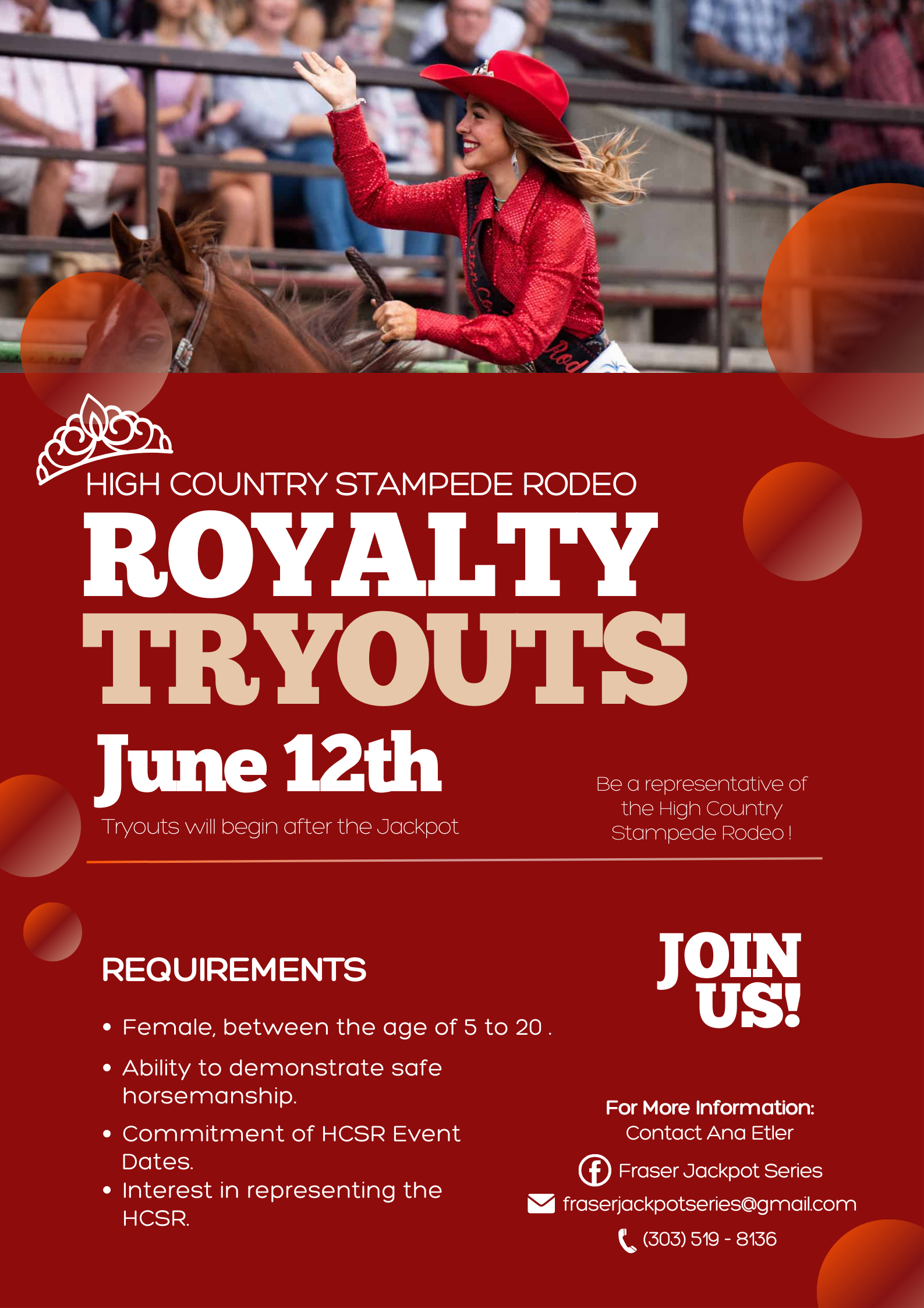 Rodeo Royalty — High Country Stampede Rodeo